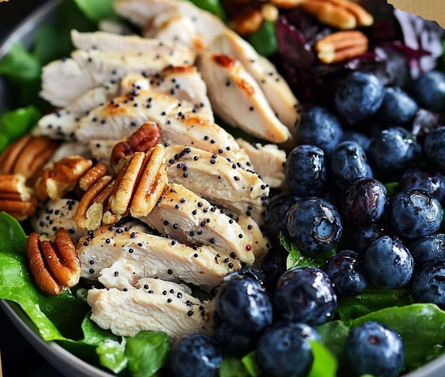 Berry Delight Chicken Salad - Recipe Delice