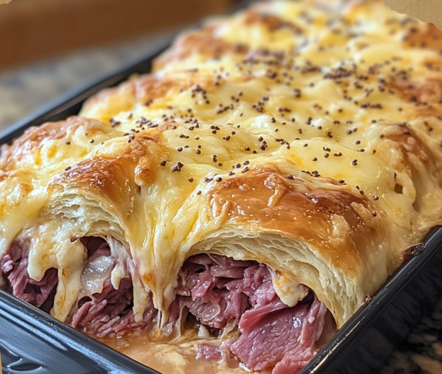 Savory Reuben Bake - Recipe Delice